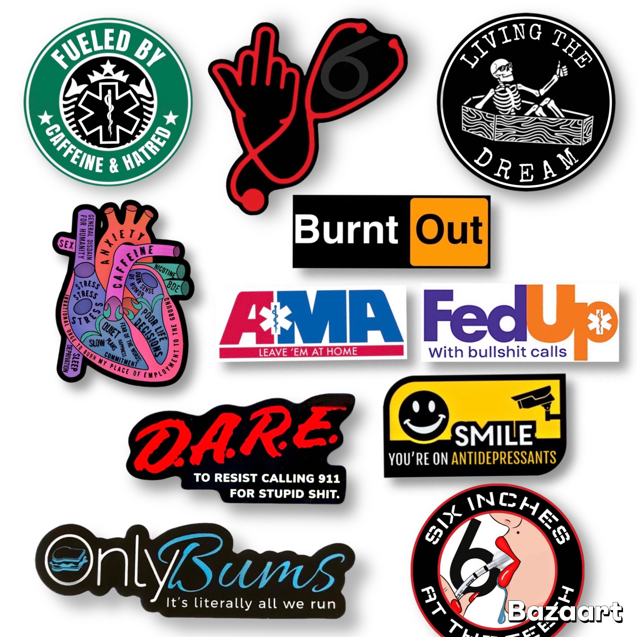 The OG Sticker Pack – 6 EMS Official